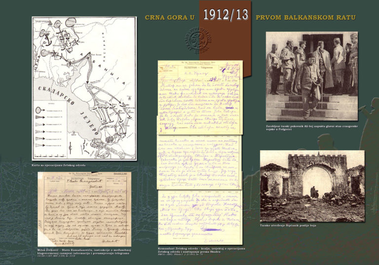 Crna Gora u Prvom balkanskom ratu – Državni arhiv Crne Gore